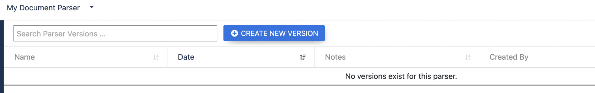 Version Control in Docparser: Track & Restore Parsers Easily