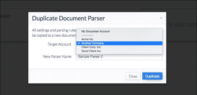 Docparser Managed Account Feature: A Quick Overview