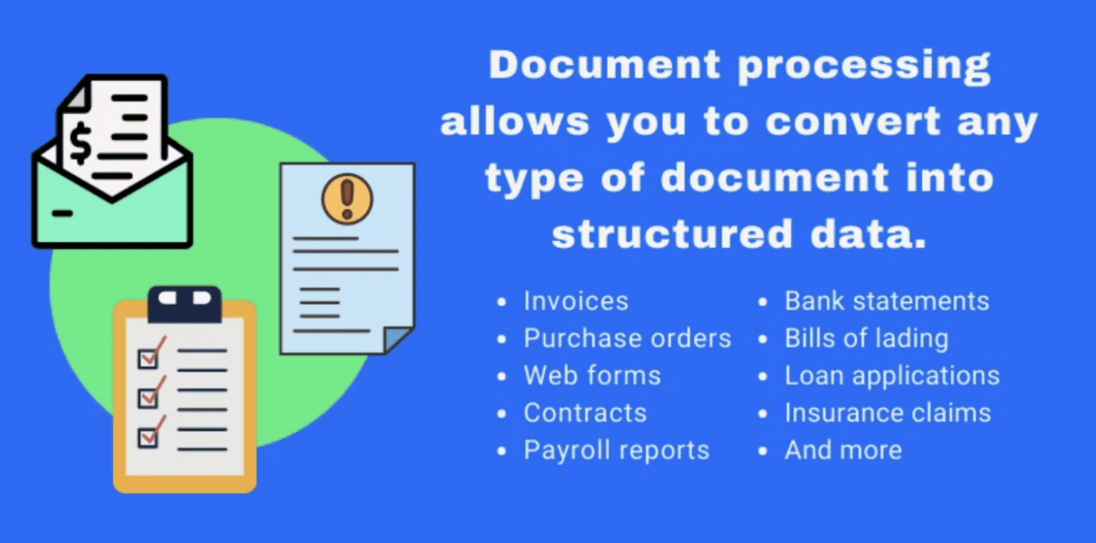 Extract Data From Scanned Documents And Images - Docparser