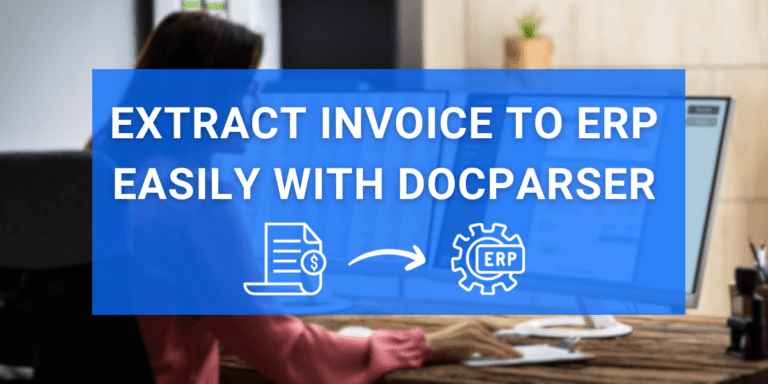 Extract Invoice Data to ERP with Docparser