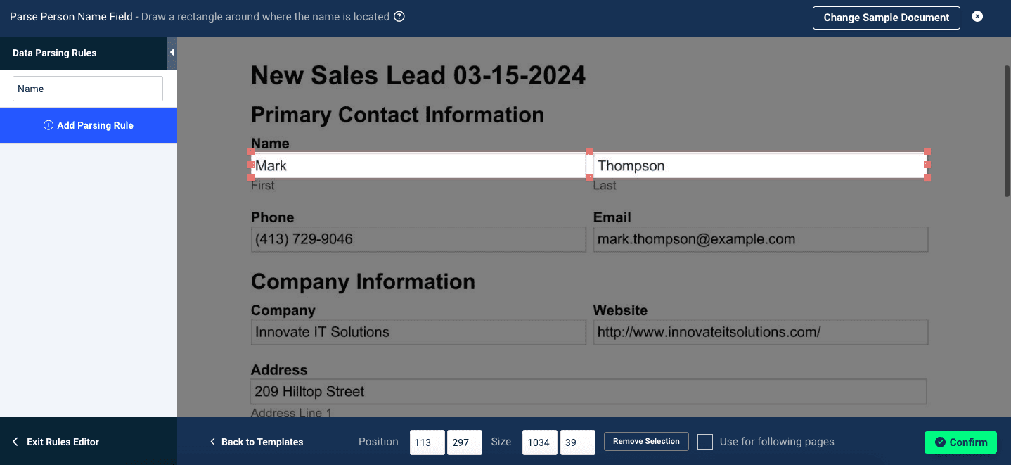 How to Automate Sales Leads in Salesforce Using Docparser