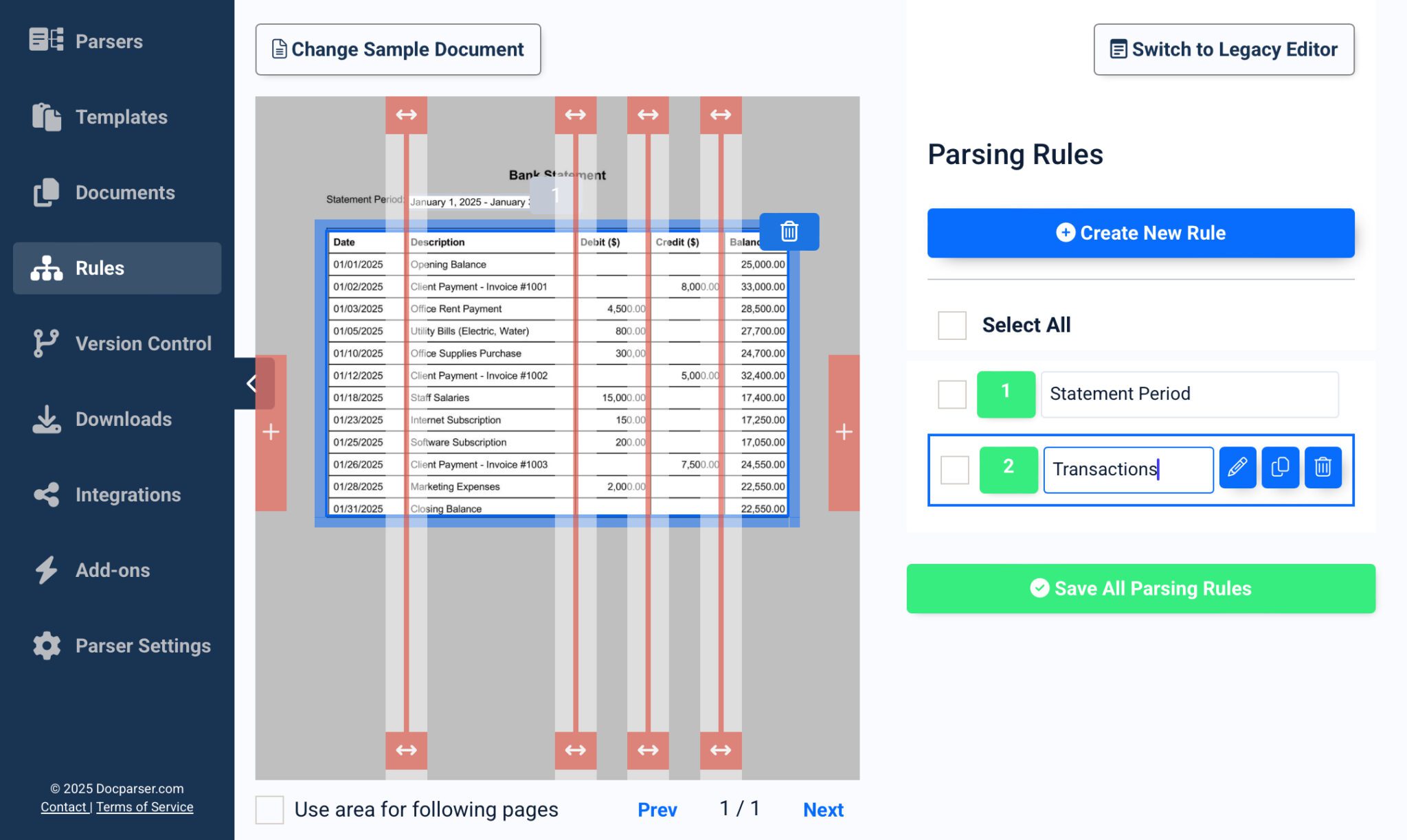 How to Convert An Image to Excel With Docparser - Docparser